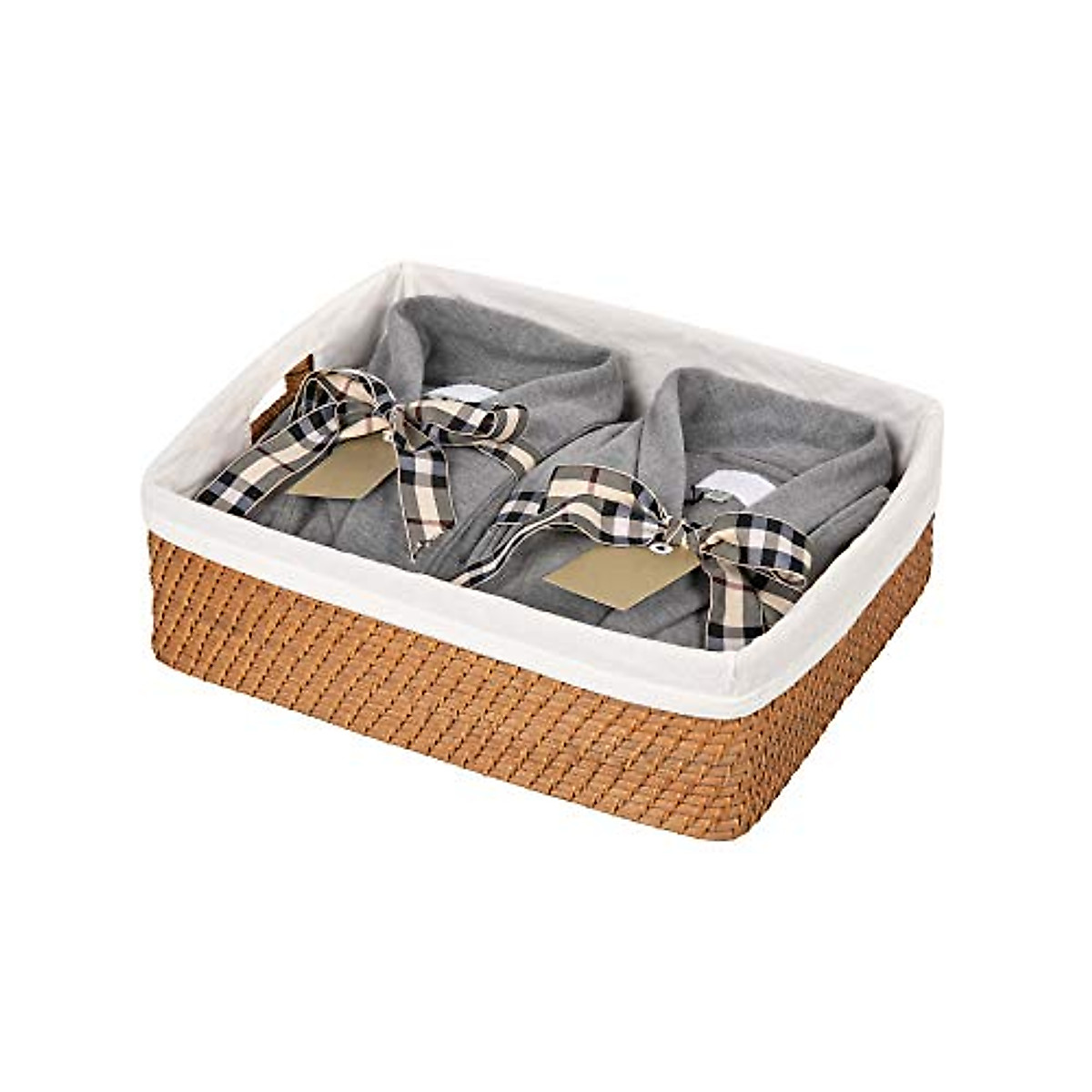 KOUBOO 1060054 Laguna Liner, Honey-Brown Rattan Shelf Basket