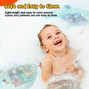 Soft Alphabet Baby Cloth Cards for Toddlers, 26pcs Letter Early Educational Flash Cards with Storage Bag, ABC Learning Cards Babies Infants Toys, Best Gifts for 3+ Years Old Boys Girls