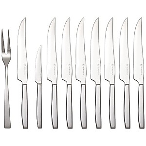 Wüsthof 10-Piece Stainless Steak and Carving Knife Set