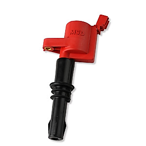 82438 MSD Ignition Coil - Blaster - Ford 3-Valve V8 - Red - 8-Pack