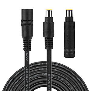 8mm Extension Cable - iGreely 30Ft 9M DC 8mm Cord Compatible with Jackery Goal Zero for Solar Generator Portable Power Station and Solar Panel 14AWG
