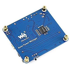 Solar Power Management Maintainer Module for 6V~24V Solar Panel,Support Solar Panel/USB Connection Battery Charging with MPPT Function and Multi Protection Circuit Suit for Low-Power IoT Project etc