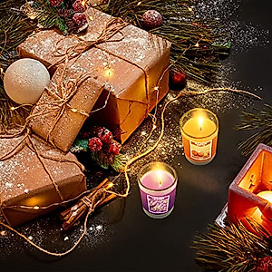 20 Packs Scented Aromatherapy Candle with 10 Fragrances, 1.8 Oz Soy Votive Candle for Home Decoration, Candle Gifts Baskets for Christmas Thanksgiving Anniversary