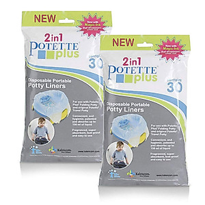 Kalencom Potette Plus Liners - 30 Liners Pack of 2