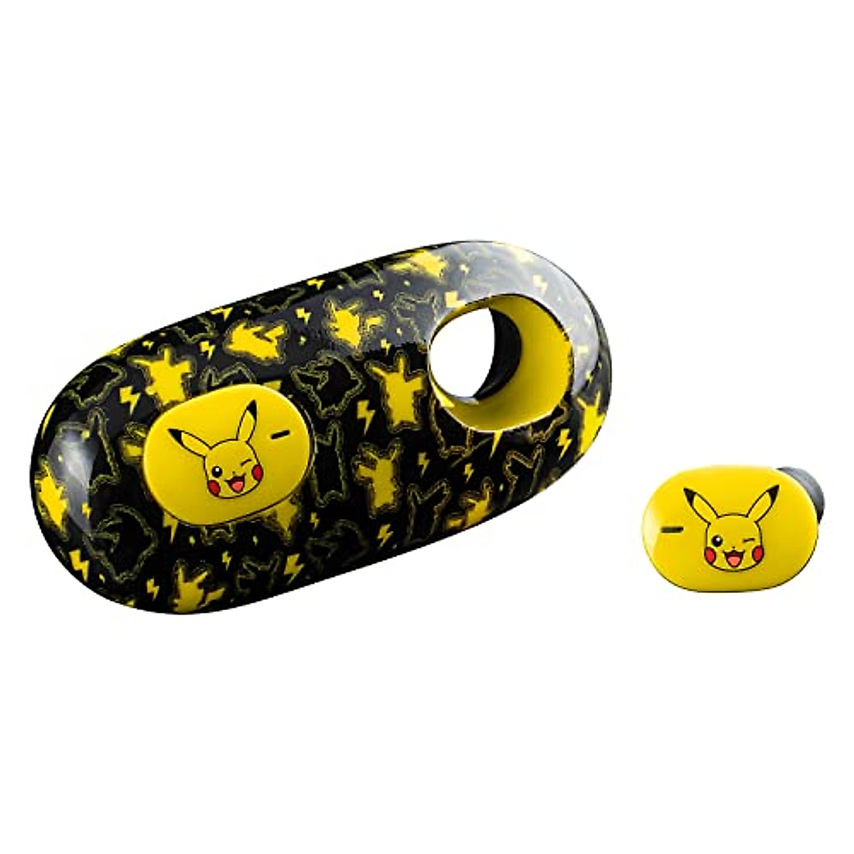 eKids Pokemon Bluetooth Earbuds with Microphone, Kids Wireless Earbuds with Charging Case for Ear Buds, for Fans of Pokemon Gifts and Merchandise