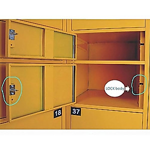 Small electromagnetic lock DC12V/2A cabinet door lock mini electric control lock vending machine electronic lock small door lock