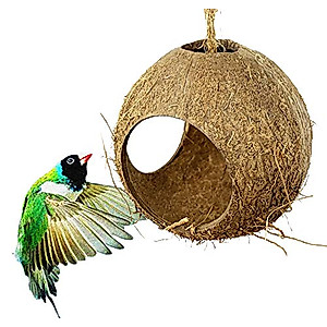 Bonka Bird Toys 2114 Three Hole Coco Hut Nest