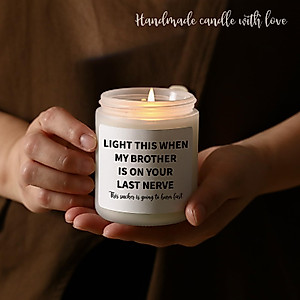 Sister in Law Gifts, Sister in Law Mother's Day Gifts, Happy Birthday Gifts for Sister in Law, Funny Christmas Valentines Wedding Gifts for Sister in Law, Future Sister in Law-Lavender Scented Candle