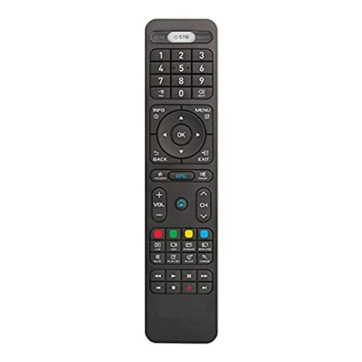 Replacement Smart Programmable Learning Remote Control for Formuler Z8 / Z Alpha / Z7+5g / Z7+ / ZX5g / ZX/Icone Iron/Wegoo/Dreamlink T3 / T2 Prime / T2+ / T1 Plus / T1