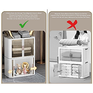 Altreeak 21-Gallon Plastic Storage Bin Organizers | Foldable Storage Boxes | 2023 Design | Stackable Storage Containers | Storage Boxes For Organizing | Storage Bins With Lids