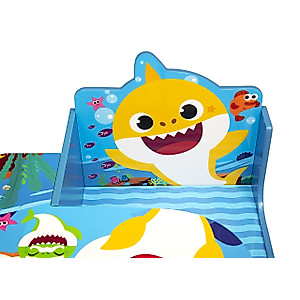 Baby Shark Chair Desk with Storage Bin - Ideal for Arts & Crafts, Snack Time, Homeschooling, Homework & More by Delta Children