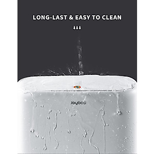 funest Bathroom Trash Can, 3.3 Gallon/12.5 Liter Slim Garbage Can with Lid, Adsorption Trash Can with Press-Top Lid, Narrow Plastic Wastebasket for Bathroom, Office, Bedroom, Kids Room, Living Room