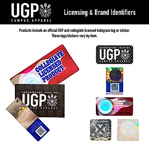 UGP Campus Apparel AH03 - Indiana Hoosiers Arch Logo Hoodie - Large - Cardinal