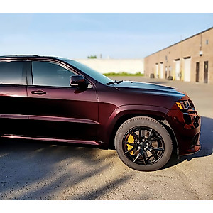 VViViD+ Gloss Demon Black Premium Vinyl Wrap Film 1ft x 5ft