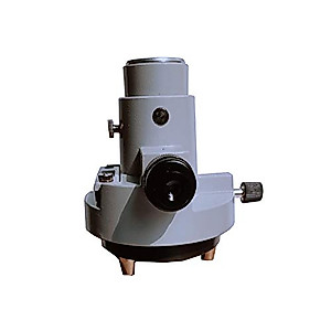 Mountlaser Tribrach Adapter W/Optical Plummet Surveying, Tribrach with Optical Plummet Adjust Screw in Left Hand for Surveying