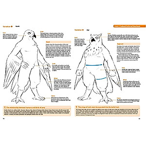 How to Draw Manga Furries: The Complete Guide to Anthropomorphic Fantasy Characters (750 illustrations)