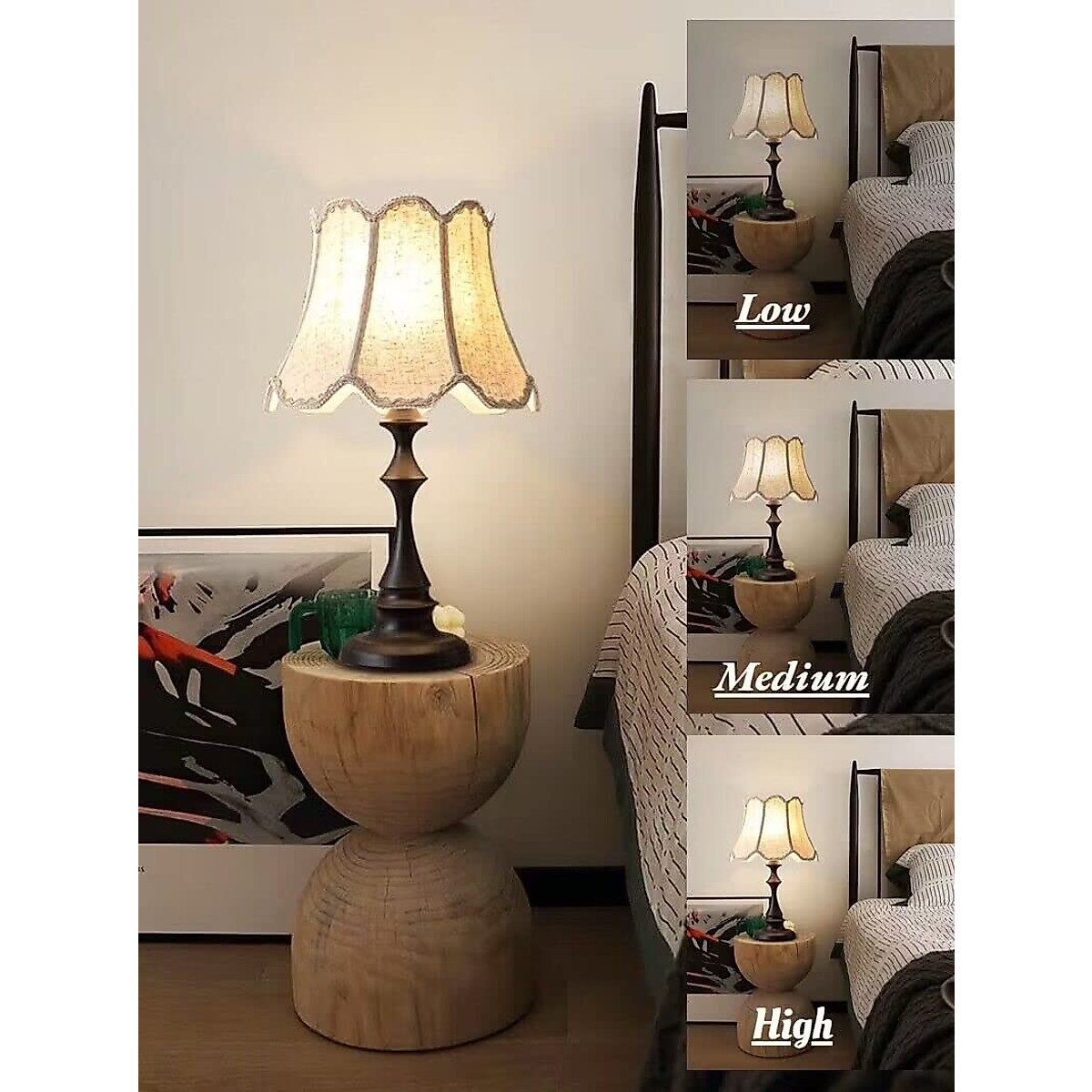 GEPLAD UL Listed 6-Pack 3 Way Light Bulbs 30 70 100W Soft White 3000K Equivalent,A19 Three Way Light Bulb with E26 Medium Base