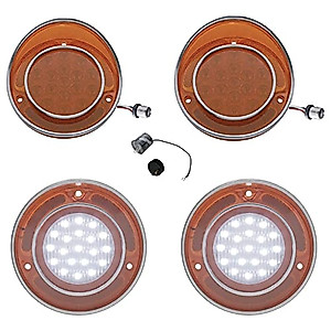 ORTUS UNI Fits LED Flasher,Tail Light & Backup Light Set