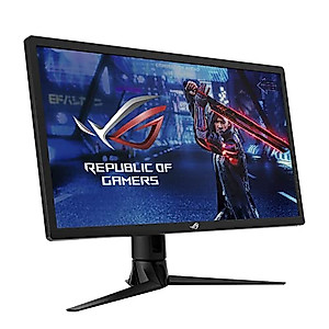 ASUS ROG Strix 27” 4K HDR 144Hz DSC Gaming Monitor (XG27UQR) - UHD (3840 x 2160), IPS, 1ms, Extreme Low Motion Blur, DisplayHDR 400, DCI-P3 90%, G-SYNC Compatible, Eye Care, DisplayPort, HDMI, USB 3.0