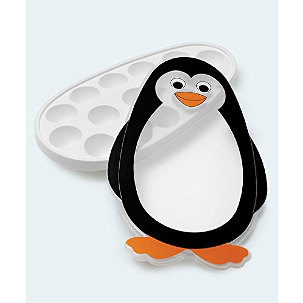 Snips Mr. Penguin Stackable Ice Tray with Lid