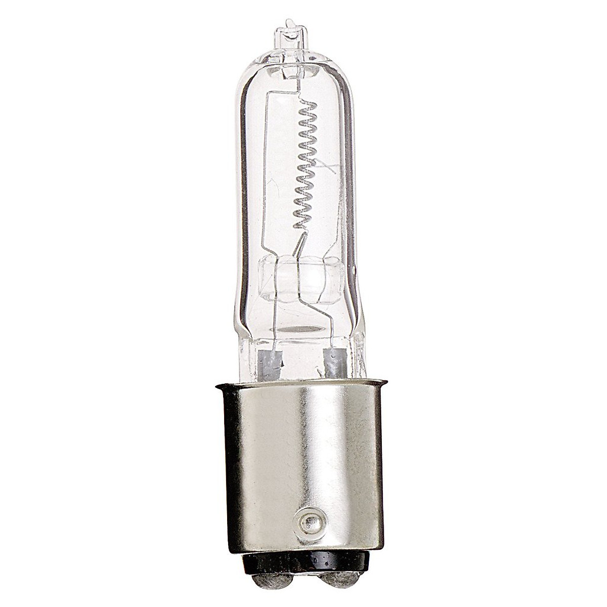 KOR Q50CL/DC - 120-Volt - Halogen JD Type T4 - BA15D - DC Bayonet Base - 50-Watt - Clear Light Bulbs (6 Pack)
