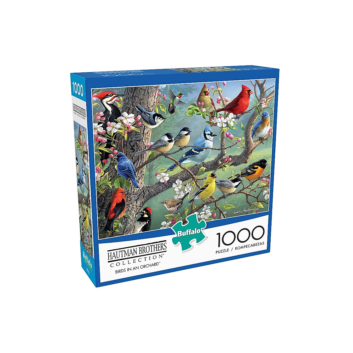Buffalo Games - Hautman Brothers - Birds in an Orchard - 1000 Piece Jigsaw Puzzle