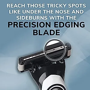 BIC Hybrid Flex 5 Titanium 5 Blade Disposable Razors for Men, For a Smooth and Comfortable Shave, 1 Handle and 7 Cartridges, 8 Piece Razor Set