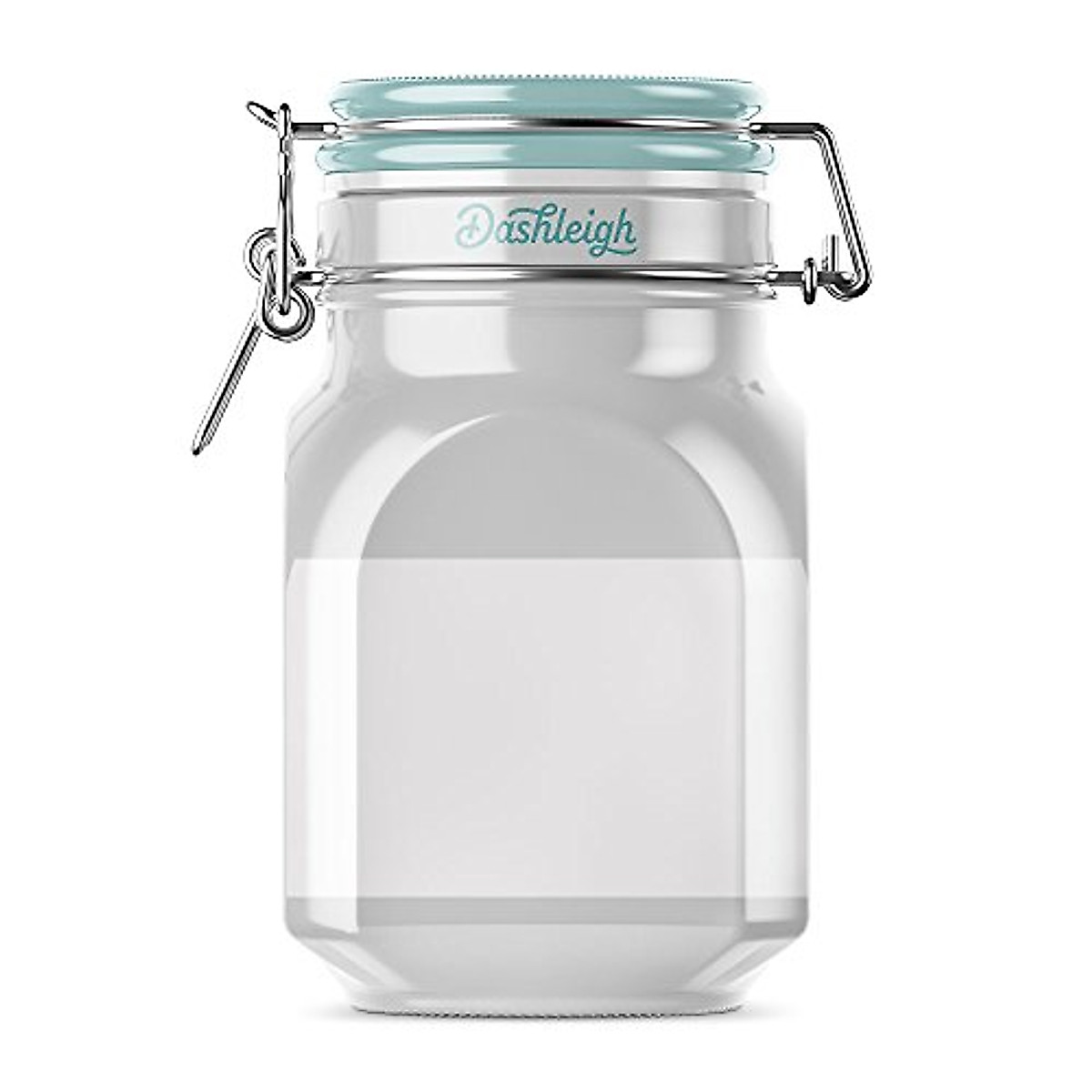 Dashleigh 40 Waterproof Pantry Labels for Quart Jars, 6 x 2.5 inches, Vinyl White