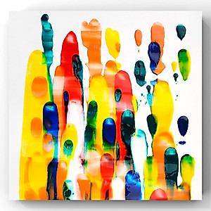 TBC The Best Crafts Washable Tempera Paint Set for Kids, 6 Vibrant Colors Large Volume (8 fl oz./236ml), Non-Toxic Craft Painting Supplies for DIY Projects, Tempera and Posters, Finger Painting