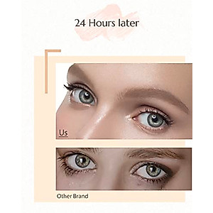 TSUVIMI Ever Long Mascara, Color Mascara, Long Lasting Mascara (Silver Gray)