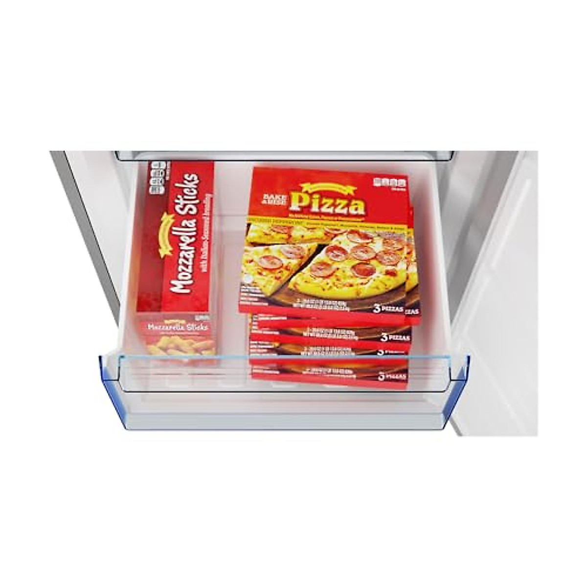 SHARP SJB1255GS Refrigerator with Bottom-Freezer, Counter-Depth, 24 Inch, 11.5 Cubic Foot, Stainless Steel