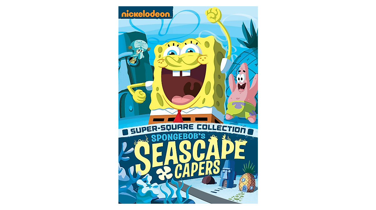 Buy SpongeBob SquarePants Seascape Capers DVD - Fun Nautical Adventures