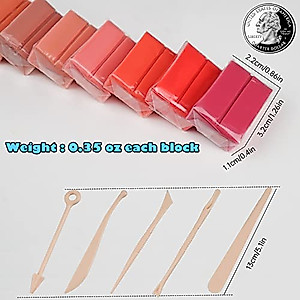 Tomorotec 100PCS Polymer Clay Value Pack 82 Colors in Bulk Small Blocks Starter Kit with Tools, Individually Wrapped Oven Modeling Clay, Molding DIY Clay, Baking Clay for Sculpting for Kids Beginner