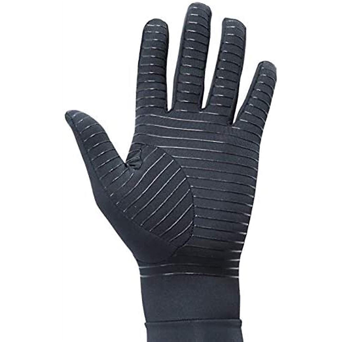 XJXJ Gaming Gloves Silicone Grip Anti-Slip Anti-Sweat Stoma Breathable Design Full Finger Gloves Perfect Comfortable Fi. rheumatoid arthritis gloves (Size : L)