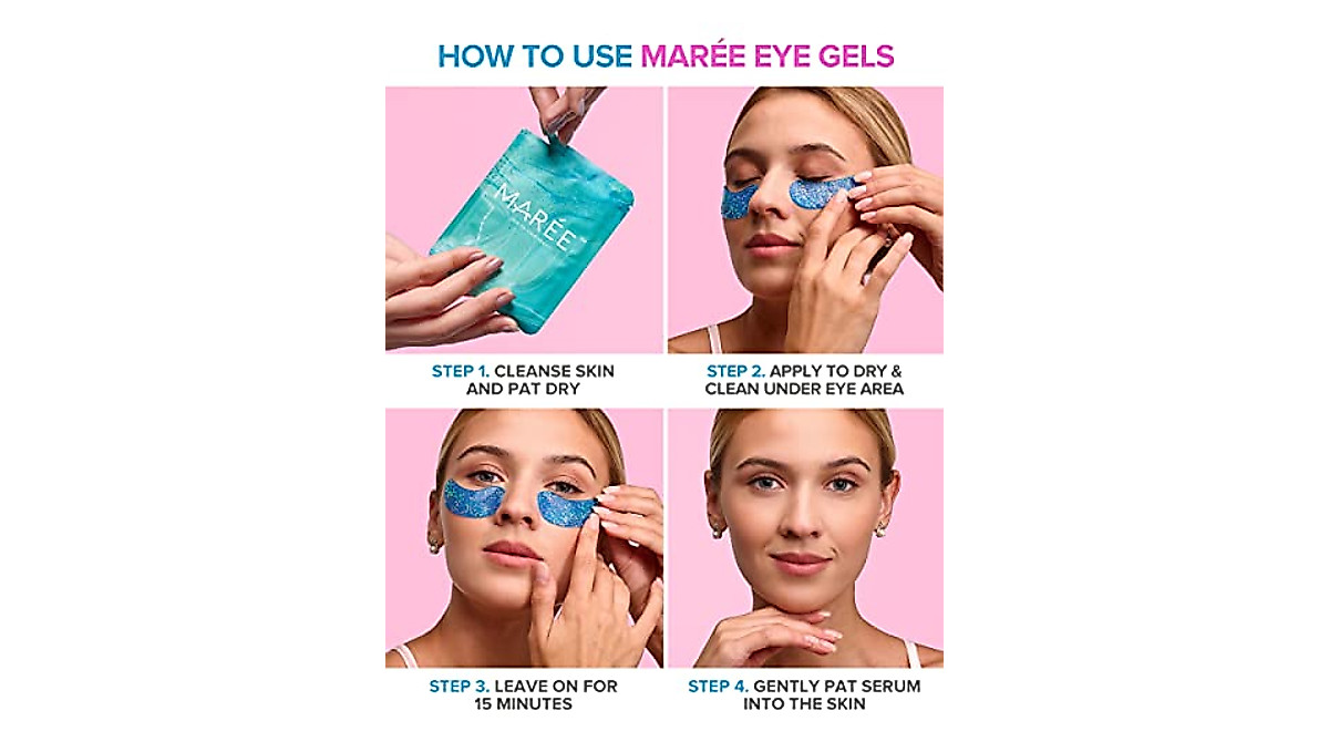 Maree Pearl Eye Gels - Reduce Wrinkles, Puffiness, Dark Circles