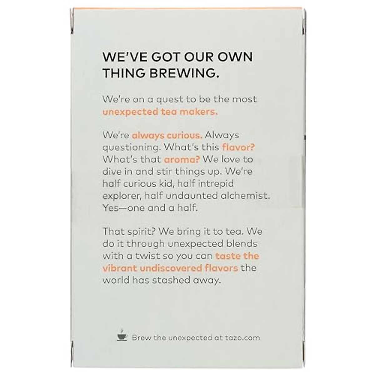 Tazo Organic Baked Cinnamon Apple Tea, 20 ct