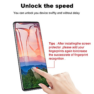 YRMJK 3+3 Compatible OnePlus 9 Screen Protectors + Camera Lens Protectors, 3D Full Coverage 99% HD Clarity 9H Premium Tempered Glass Compatible OnePlus 9