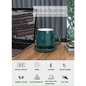 Candle Warmer, Coffee Mug Warmer, Warmer Plate for Wax, Jar, Desktop Cup Warmer Plate, Gift for Women