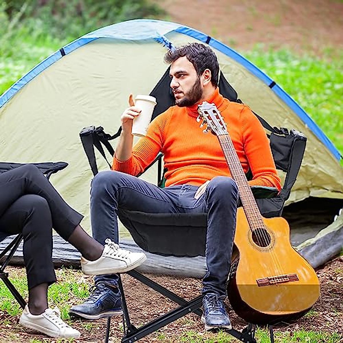 WGOS Beach Chair, Beach Chair and Umbrella, Backpack Beach Chair Beach Chair for Adults with Umbrella and Cooler+Hammock Camping Chair, Swing Chair, Swing Camping Chair, Adjustable Back Portable