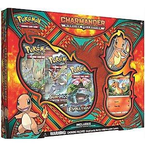 Pokémon TCG: Charmander Sidekick Collection Box, Multicolor