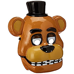 Rubie's Adult Five Nights at Freddy's Freddy Half Mask White