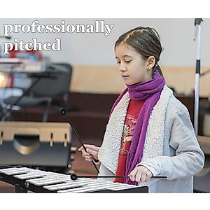 32 keys Glockenspiel Professional xylophone with Stand, Bag, Note Holder, Rubber Mallets