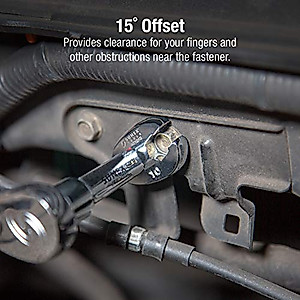 Sunex 9710M 3/8-Inch Drive Metric Crowfoot Flare Nut Wrench Set, Size-10 - Size 19, 10-Piece