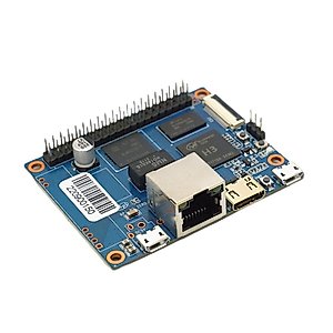 Banana Pi BPI-P2 Zero Allwinner H3 Quad-core Single Board Computer Onboard 100M LAN Ethernet Port Support Android Linux for IOT and Smart Home Gateway