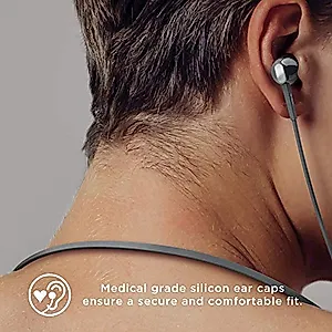 TCL MTRO100BT Wireless in-Ear Earbuds Noise Isolating Bluetooth Headphones with 18 Hour Battery Playtime and Built-in Mic - Shadow Black