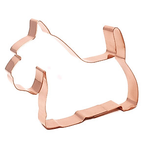 Scottish Terrier Copper Cookie Cutter