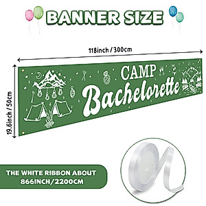 Hippeny Camp Bachelorette Banner, Camping Bachelorette Party Decor, Camp Birthday Party Decoration, Girls Weekend Cabin Bach Banner, Camp Bridal Shower Decor Idea
