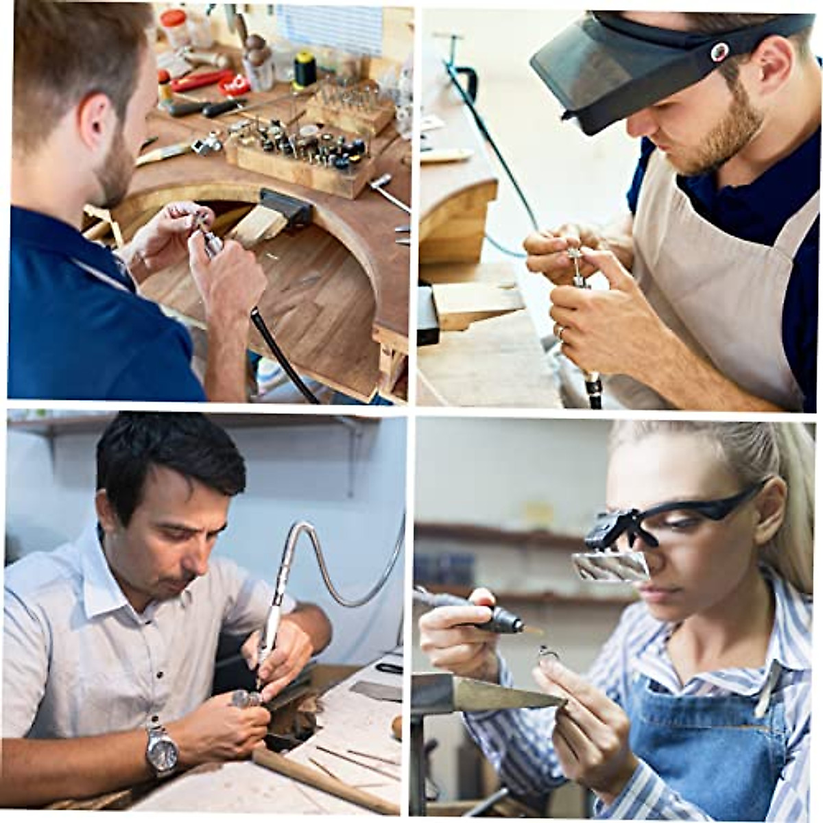 Mobestech 30Pcs Emery grinding head Grinding Bit for Chainsaw Grinding Supplies Chainsaw Sharpening Tools Chainsaw Polishing Head Burr Grinding Stone Files Corundum the chain diamond chain