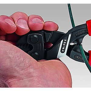KNIPEX - 71 31 200 Tools - CoBolt Compact Bolt Cutter With Notched Blade (7131200), 8-Inch