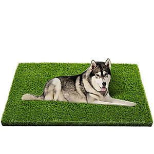 CooZero Artificial Grass, Professional Dog Grass Mat, Potty Training Rug and Replacement Artificial Grass Turf, Large Turf Outdoor Rug Patio Lawn Decoration, Easy to Clean with Drainage Holes